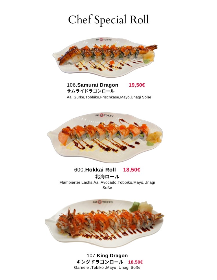 Menu Restaurant – eatTOKYO